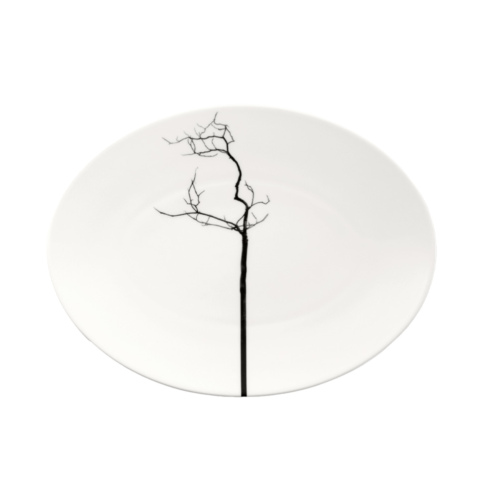 Dibbern Black Forest Oval Dish / Side Plate | Available at Kneen & Co